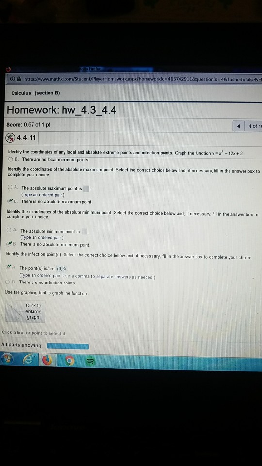 Solved A hittps:/www.mathu.com/Student/Playertiomework | Chegg.com