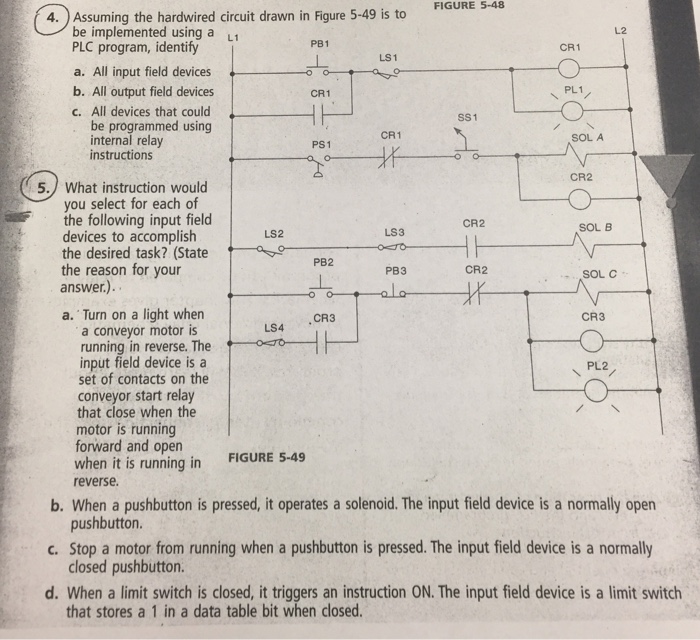 Solved Assuming the hardwired circuit drawn in Figure 5-49 | Chegg.com