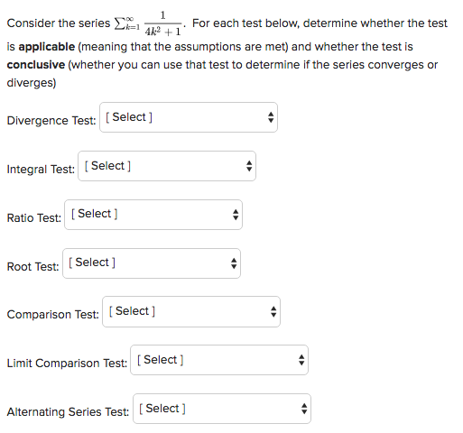 Solved Consider The Series Sigma infinity k 1 1 4k 2 1 Chegg solved-consider-the-series-sigma-infinity-k-1-1-4k-2-1-chegg
