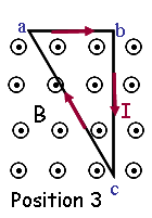 Solved A wire formed in the shape of a right triangle with | Chegg.com