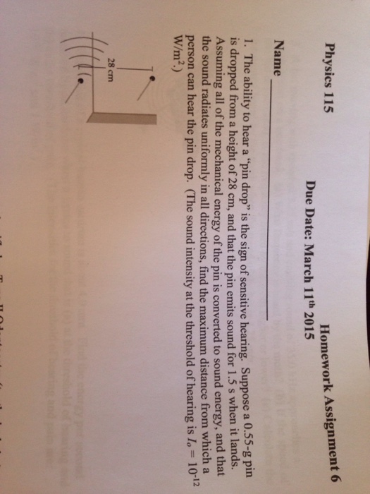 Solved 1. The ability to hear a ''pin drop'' is the sign of | Chegg.com