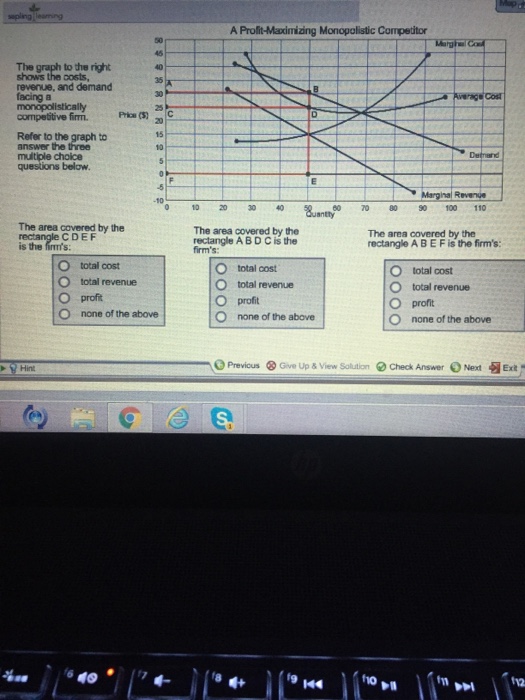 Solved refer to the graph to answer the three multiple | Chegg.com