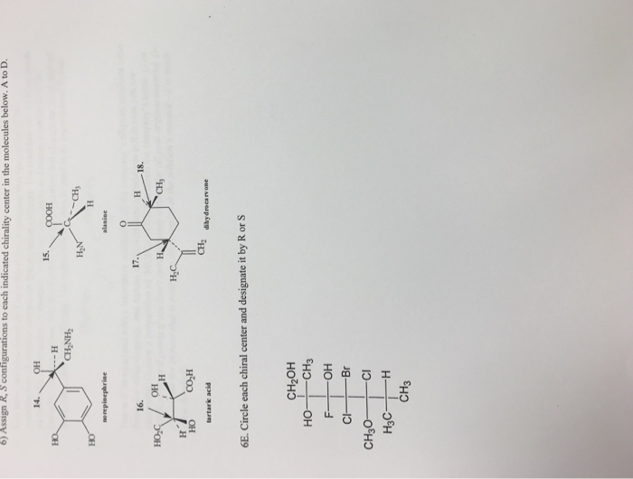 Solved Assign R, S configurations to each indicated | Chegg.com Solved Assign R, S configurations to each indicated | Chegg.com