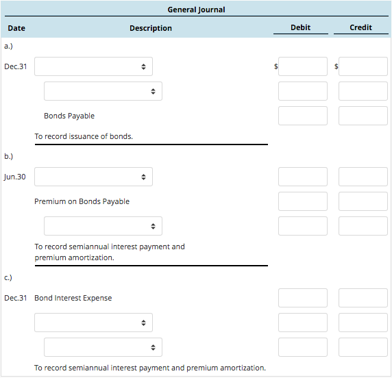 Solved Bonds Payable Journal Entries; Effective Interest | Chegg.com