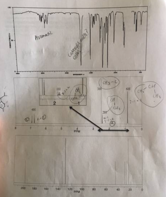 Solved the formula for this compound is C12H16O. Please draw | Chegg.com