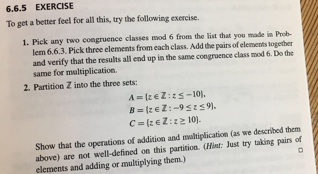 Solved 6.6.3 EXERCISE a. Find three integers x, y, and z | Chegg.com