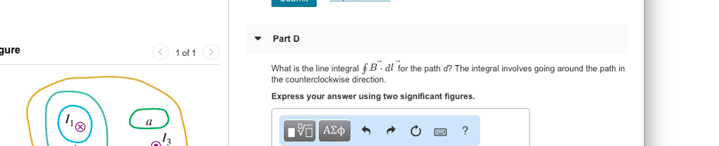 Solved What is the line integral f B dl for the path b? The | Chegg.com
