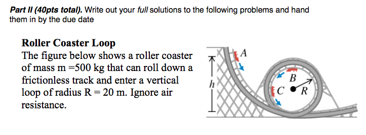 Solved Point C is half way through the loop. What is the | Chegg.com