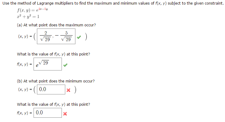 Solved Use the method of Lagrange multipliers to find the | Chegg.com