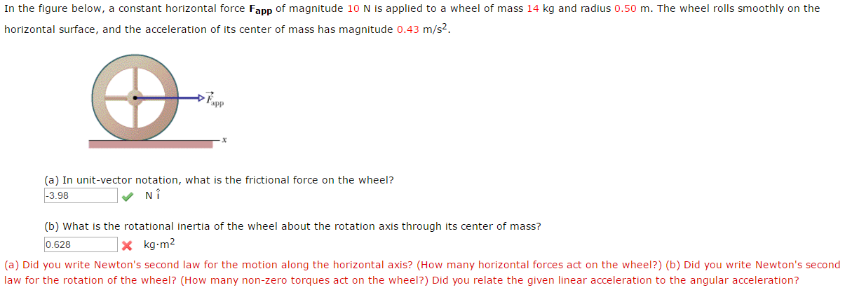 Solved In the figure below, a constant horizontal force | Chegg.com