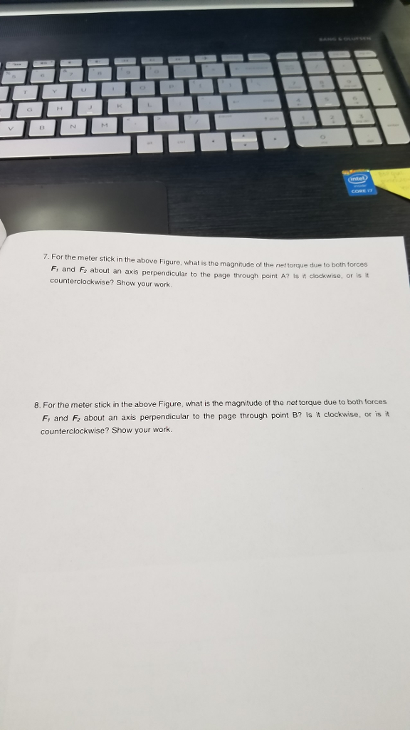 Solved Pre-lab work sheet Torque Name: 1. What conditions | Chegg.com