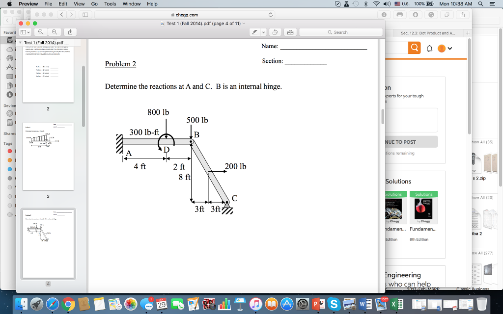 Mechanical engineering Archive | January 29 2018 | Chegg.com