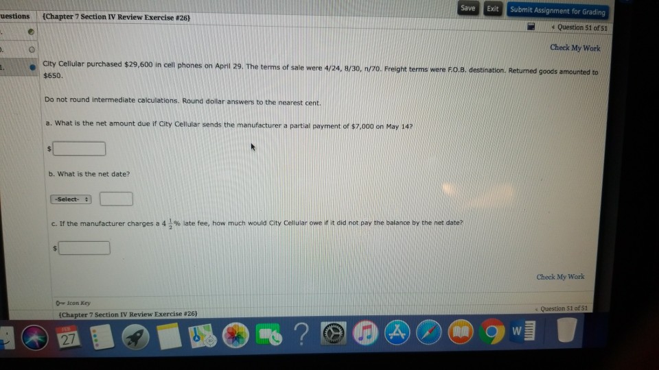 Solved ent: Chapter 7 Homework (Chapter 7 Section IV Review | Chegg.com