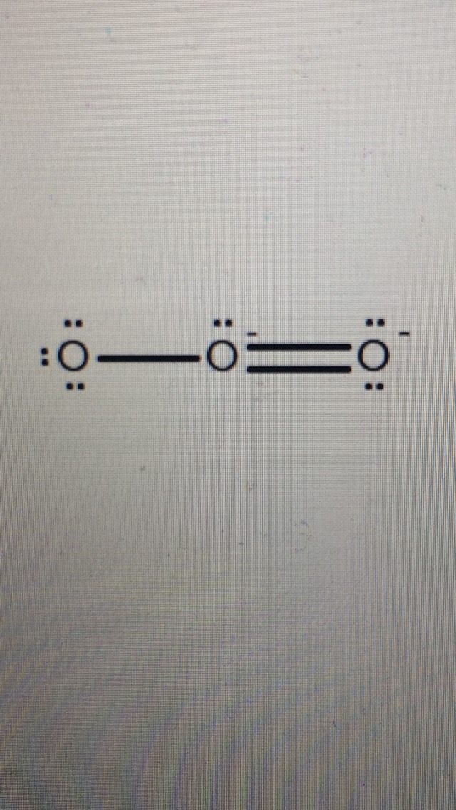 Solved Assign formal charges to each atom in the O3 molecule | Chegg.com