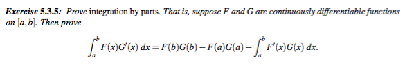 Solved Prove integration by parts. That is, suppose F and G | Chegg.com