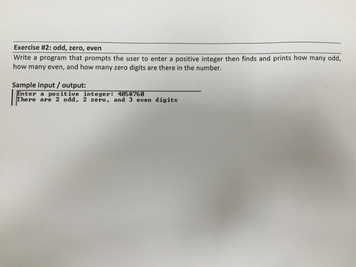 Solved Write a program that prompts the user to enter a | Chegg.com