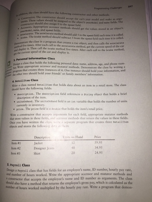 Solved Exceptions This assignment is not as | Chegg.com