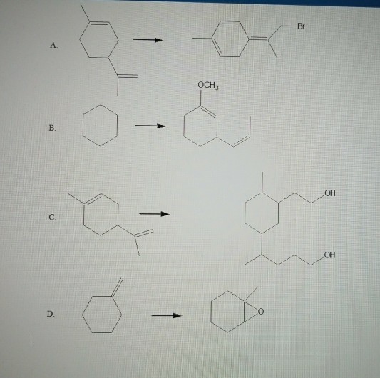 Solved Devise a synthesis for the following compounds. use | Chegg.com