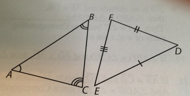 Solved Assume triangle ABC = triangle DEF1. complete | Chegg.com