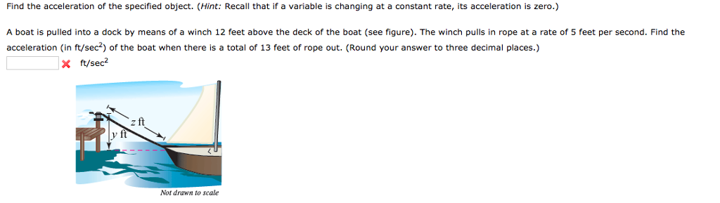 Solved Find The Acceleration Of The Specified Object Hint