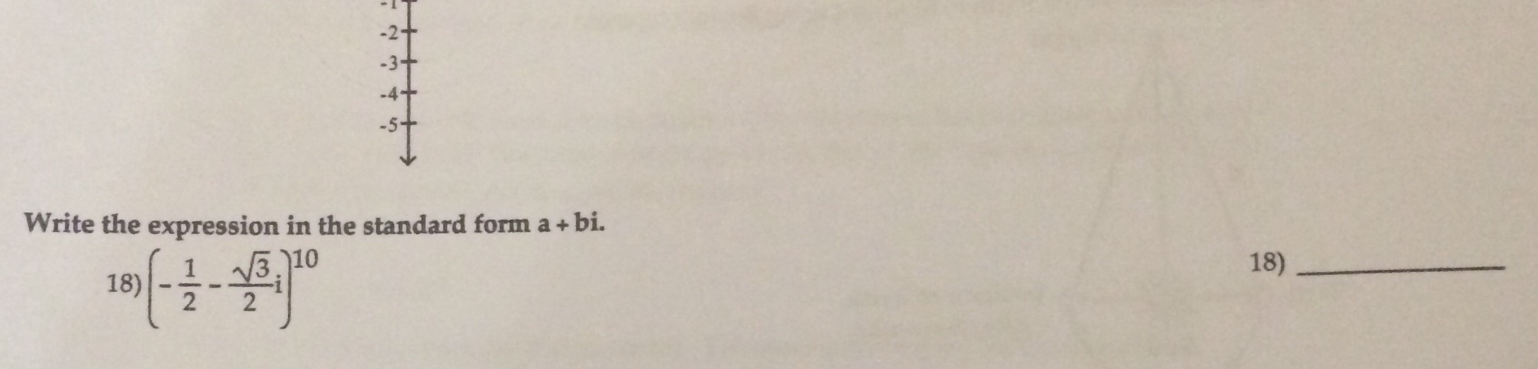 Solved Write the expression in the standard form a+bi. 18) | Chegg.com