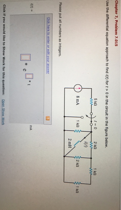 Solved Chapter 7, Problem 7.014 Use the differential | Chegg.com