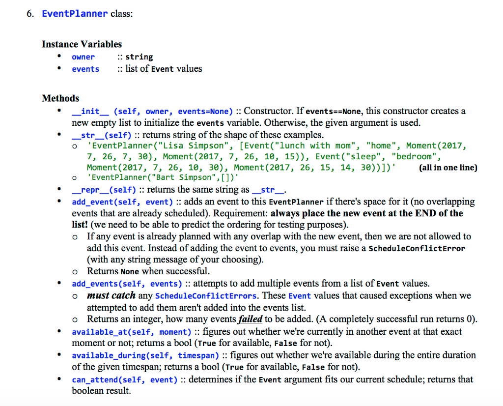 Solved Background Classes allow us to define new types for | Chegg.com
