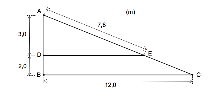 Solved In the triangle ABC, DE is parallell to BC. Find EC | Chegg.com