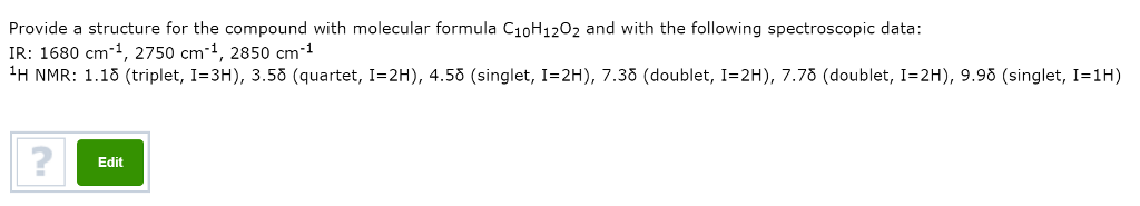 Solved Which Of The Following Structures With Molecular