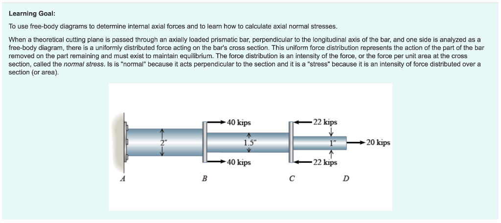 Solved Learning Goal To use free-body diagrams to determine | Chegg.com