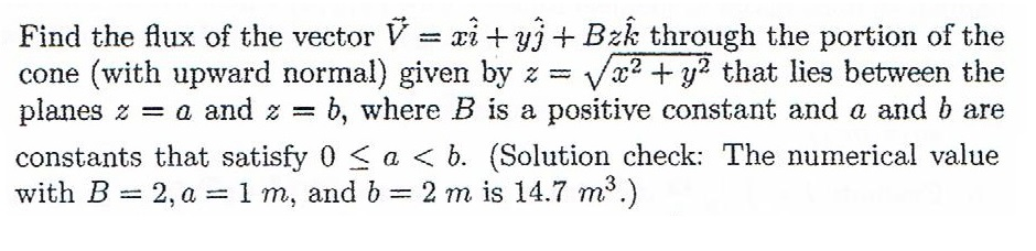 Solved Find the flux of the vector V rightarrow = xi^ + yj^ | Chegg.com