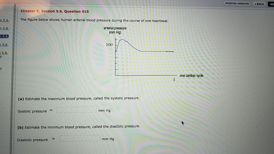 Solved PRINTER VERSION BACK NE Chapter 5, Section 5.6, | Chegg.com