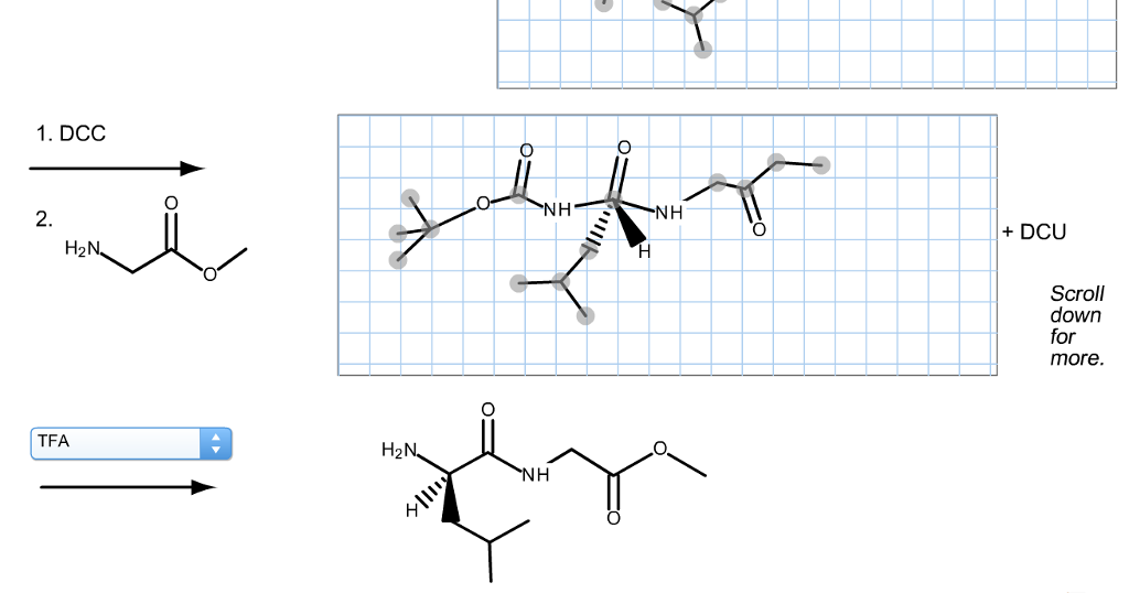 Solved 1. DCC HON TFA H2N NH DCU Scroll down for more | Chegg.com