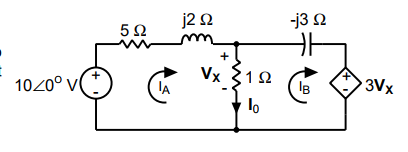 Solved Use loop analysis to find the current Io in the | Chegg.com