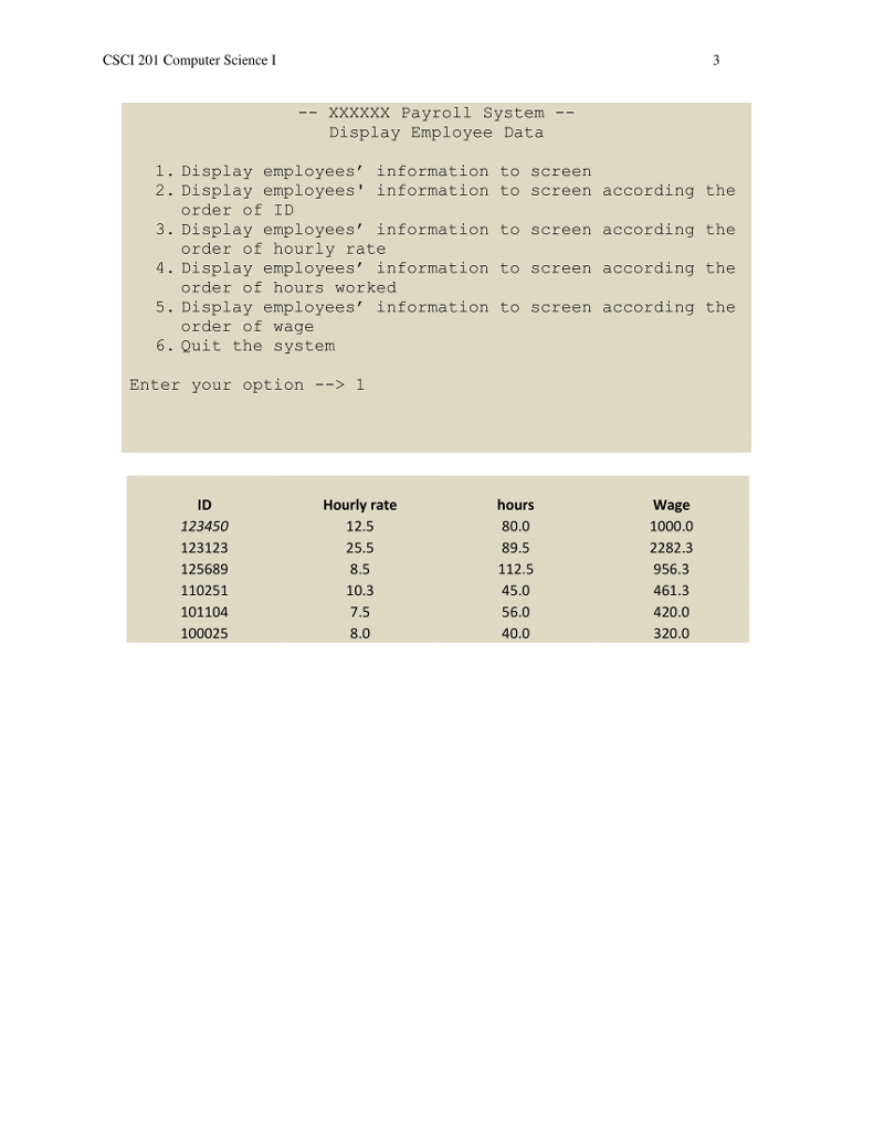 Solved Objectives To provide students with the experience of | Chegg.com