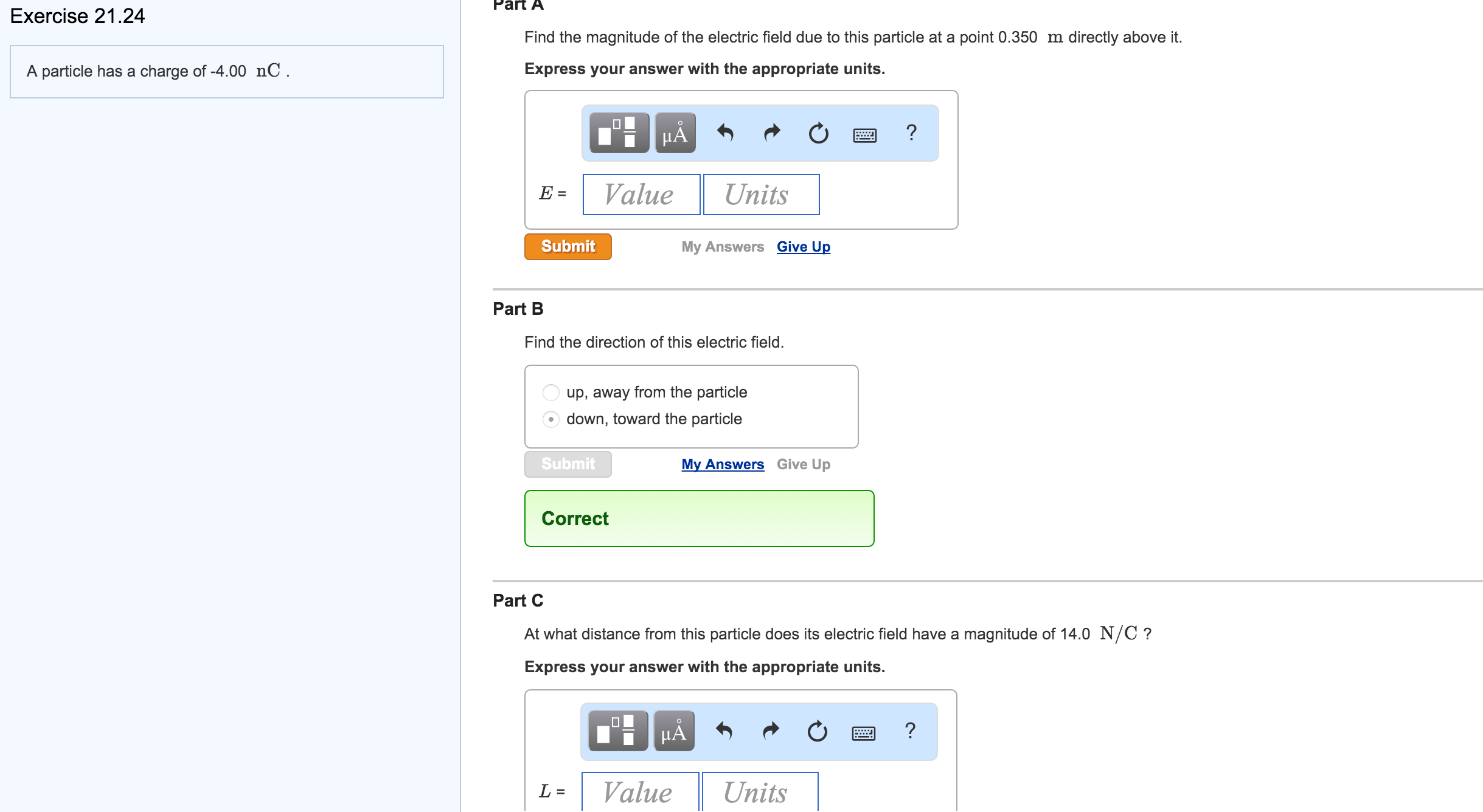 Solved Find the magnitude of the electric field due to this | Chegg.com Solved Find the magnitude of the electric field due to this | Chegg.com