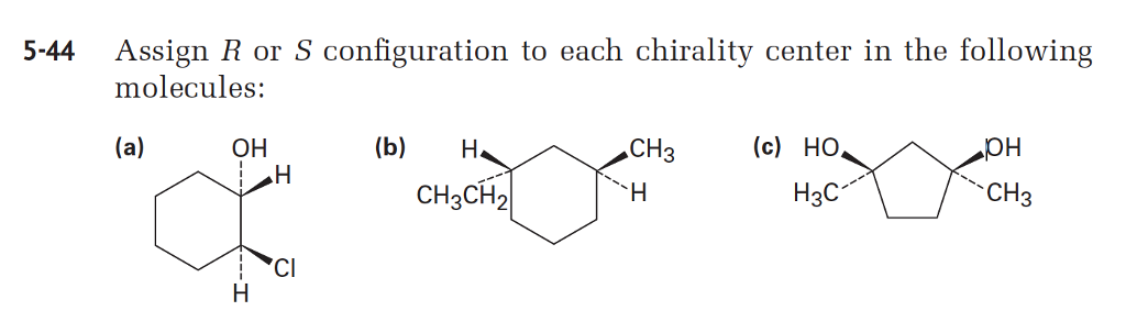 Solved Assign R or S configuration to each chirality center | Chegg.com