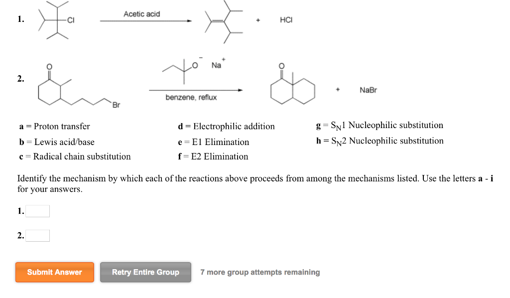 Solved a = Proton transfer b = Lewis acid/base c = | Chegg.com