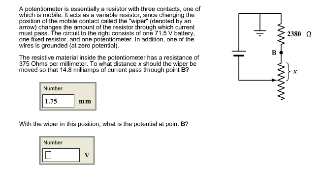 Solved A potentiometer is essentially a resistor with three | Chegg.com