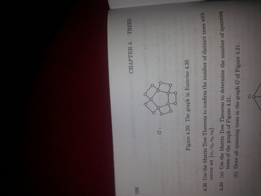 Use the Matrix Tree Theorem to confirm the number | Chegg.com