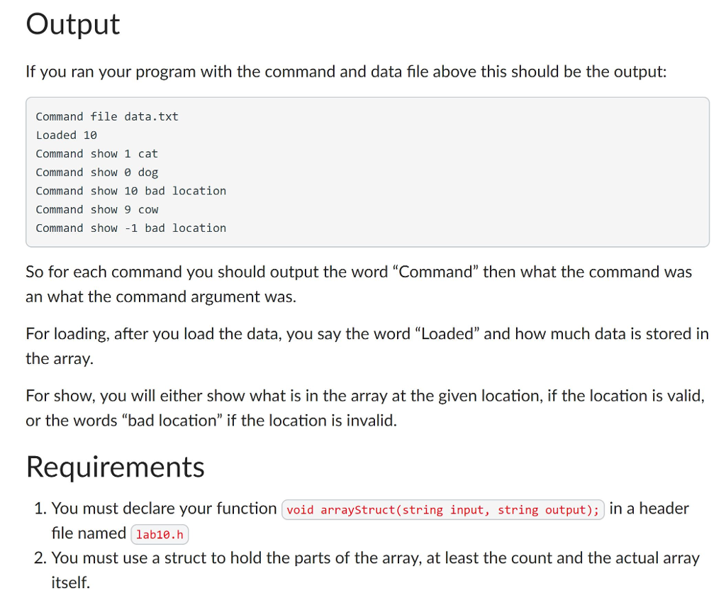 Solved Need this part done, it is part of a bigger project | Chegg.com