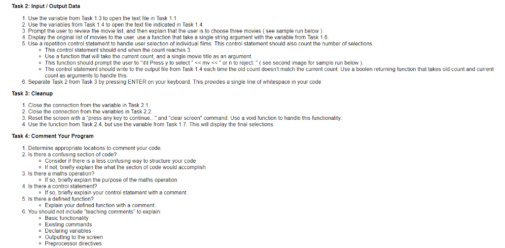 Please help me with my beginner to C++ programming | Chegg.com