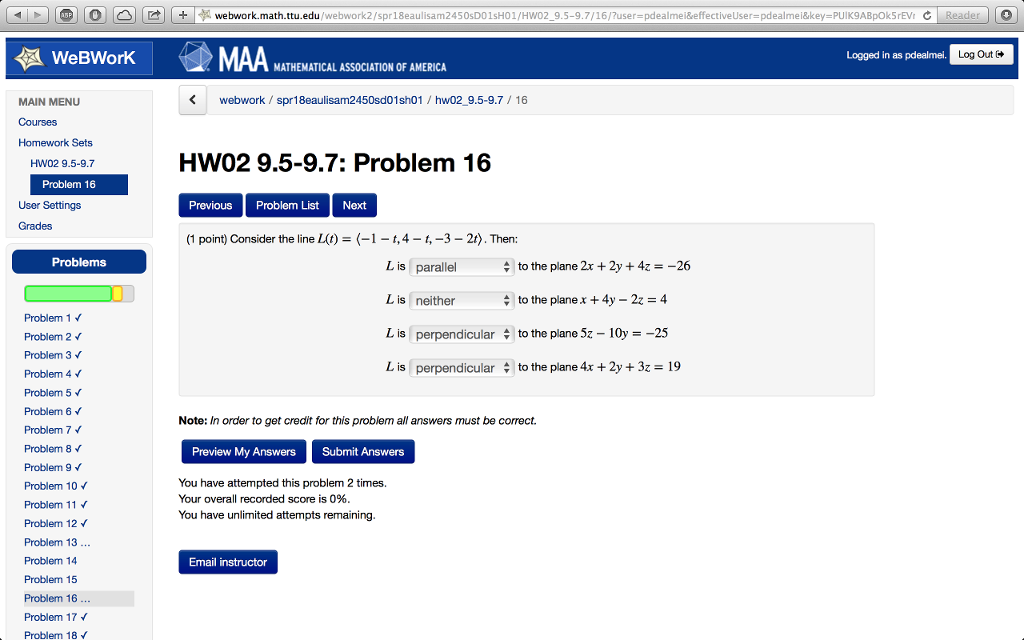 Solved 0 Δ D + d webwork.math.ttu.edu/webwork2/spr | Chegg.com