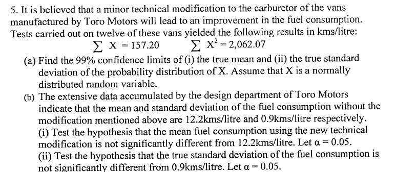 Solved It is believed that a minor technical modification to | Chegg.com