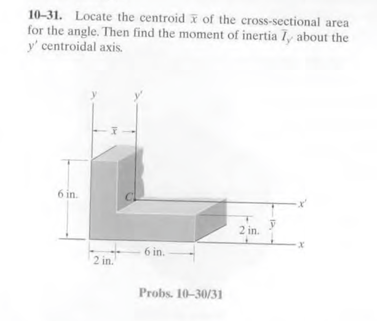 Solved Locate the centroid x bar of the cross-sectional area | Chegg.com