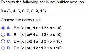 Solved For the set D = { }, determine n(D) n(D) = | Chegg.com