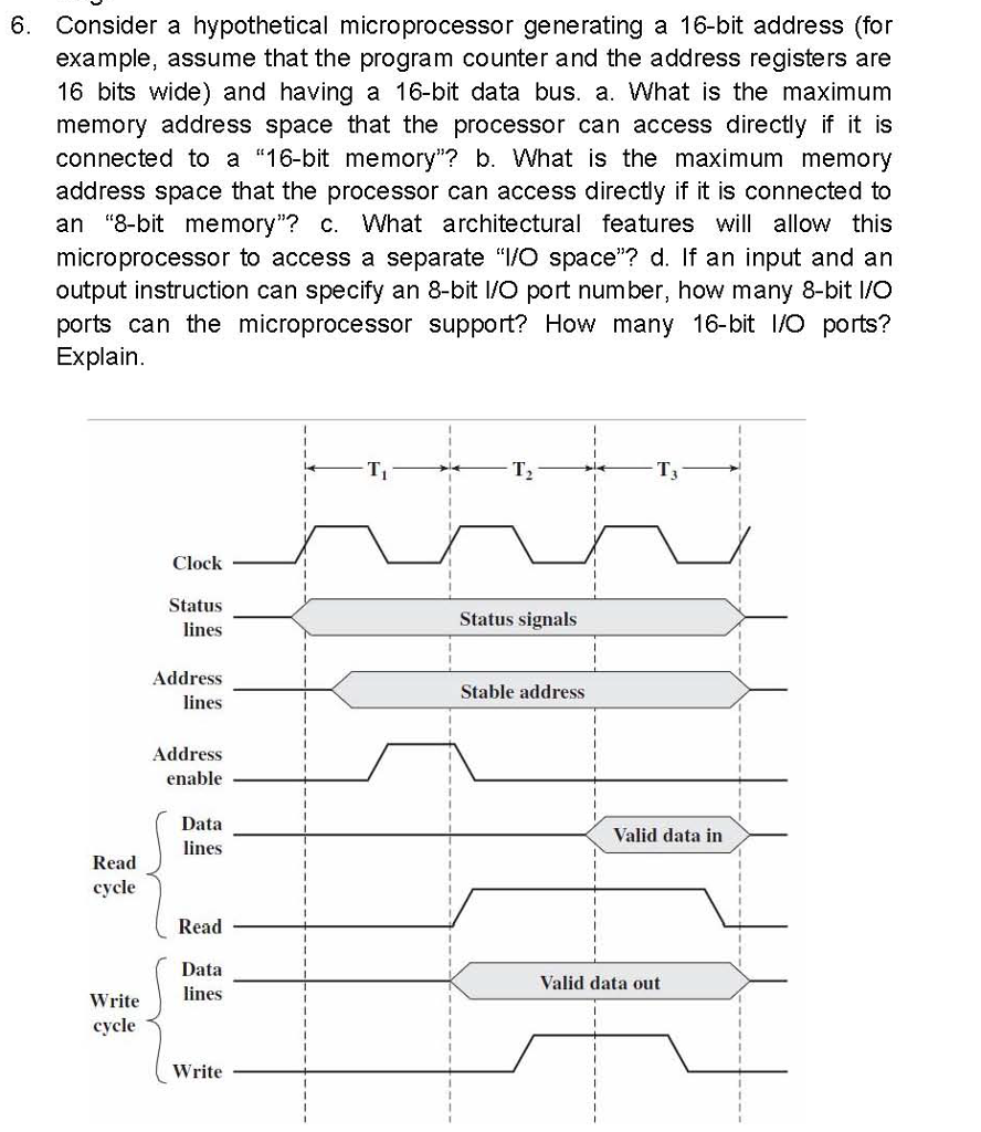 Solved Consider a hypothetical microprocessor generating a | Chegg.com Solved Consider a hypothetical microprocessor generating a | Chegg.com