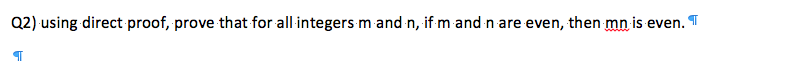Solved Using direct proof, prove that for all integers m and | Chegg.com