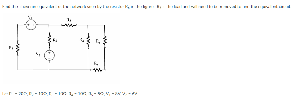 Solved Find the Thévenin equivalent of the network seen by | Chegg.com
