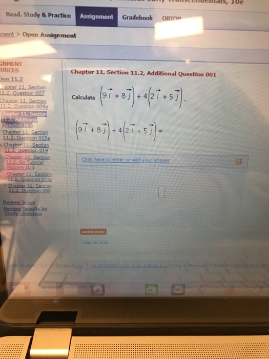 Solved Read, Study & Practice Assignment Gradebook ment Open | Chegg.com